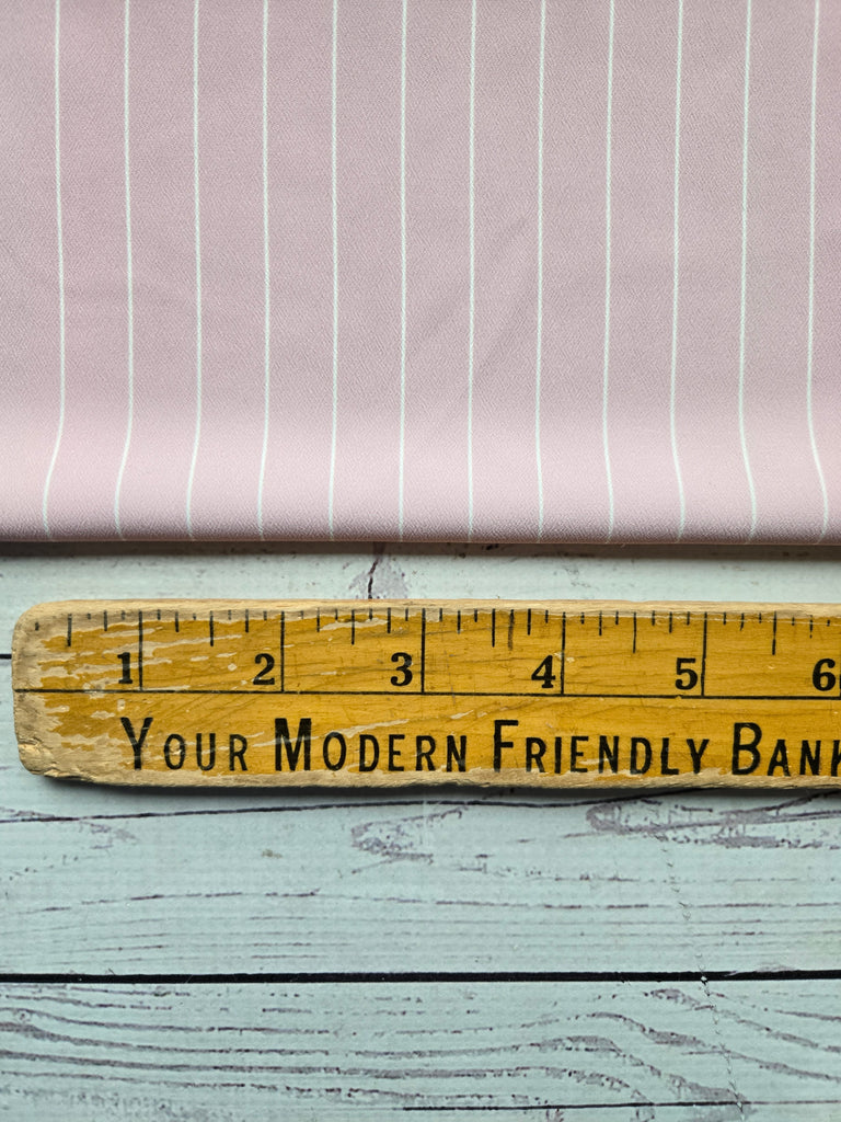 Exclusive Design- Pink & White Pinstripes {by the half yard} – Alyssa ...